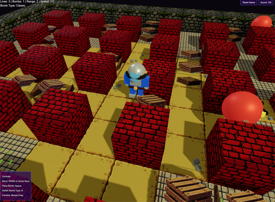 Bomberman 3D | Play on GameLab